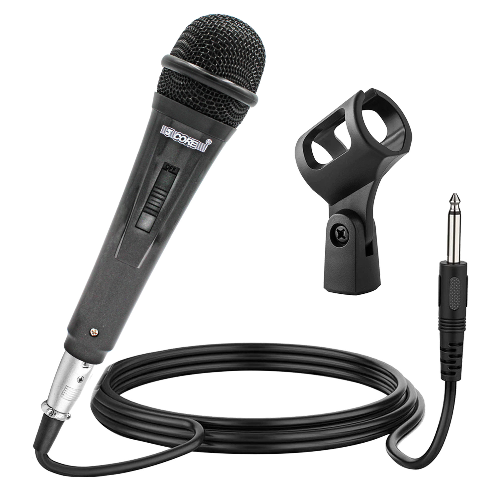 5 Core Microphone XLR Dynamic Karaoke Singing Handheld Microfono ...
