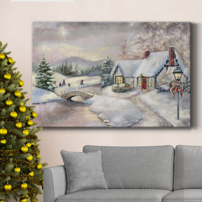 The Twillery Co.® Alexio 'Twilight Magic' - Wrapped Canvas Painting ...