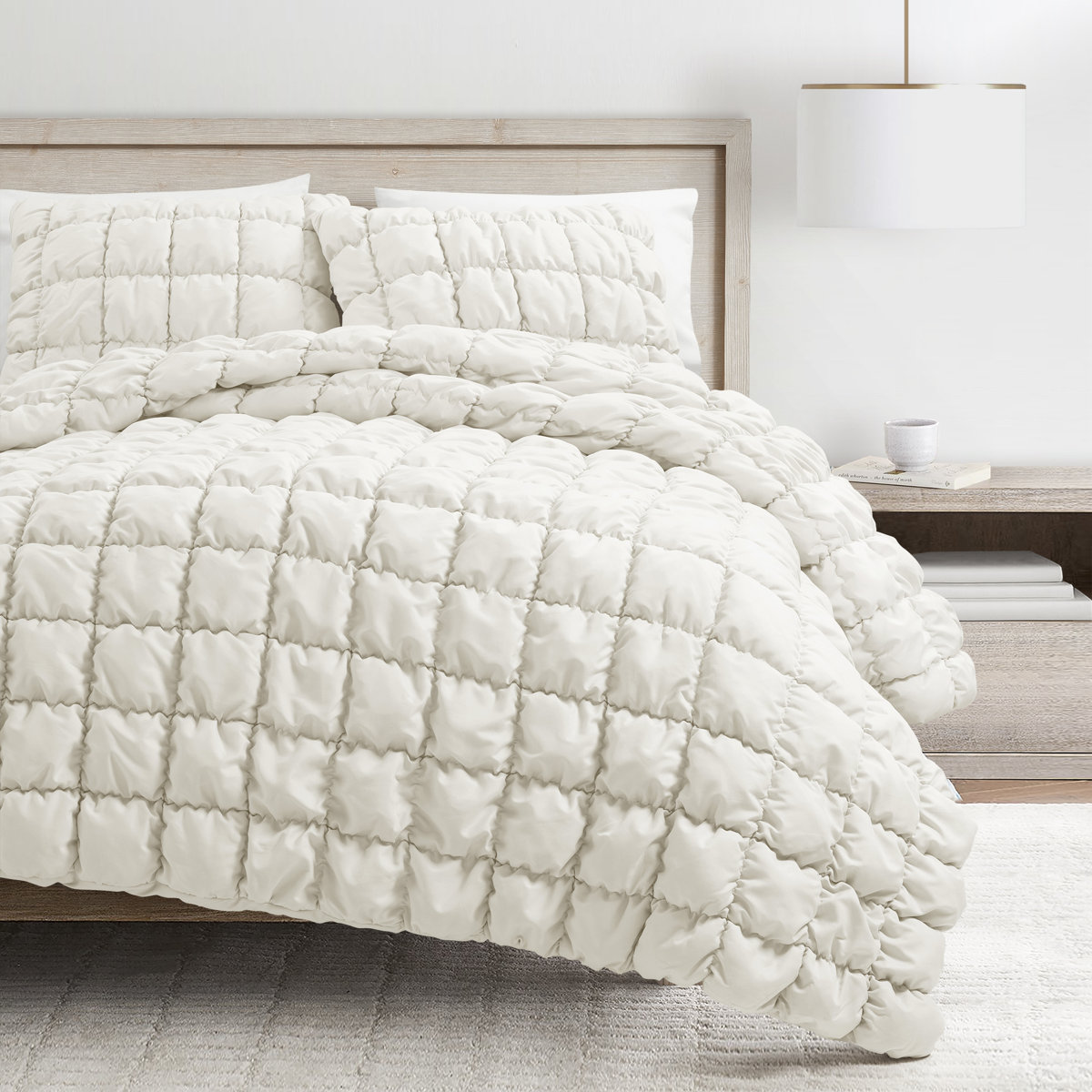 Lush Decor Puff Comforter Set & Reviews | Wayfair