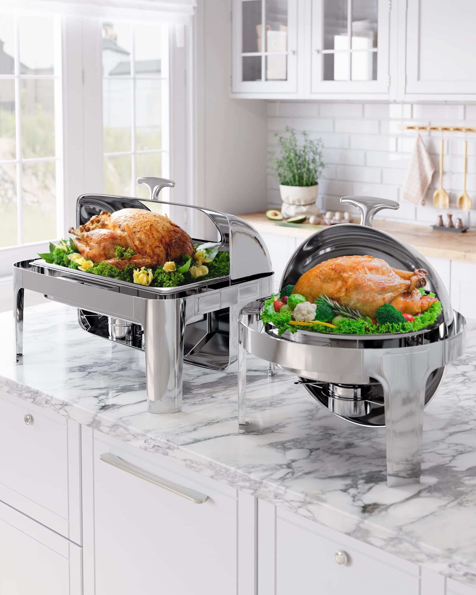 The Party Aisle™ 6QT Chafing Dish Buffet Set - Wayfair Canada