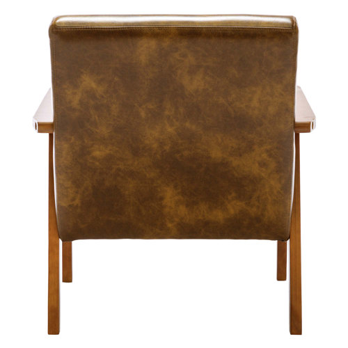 Wade Logan® Ayvie Faux Leather Armchair - Wayfair Canada