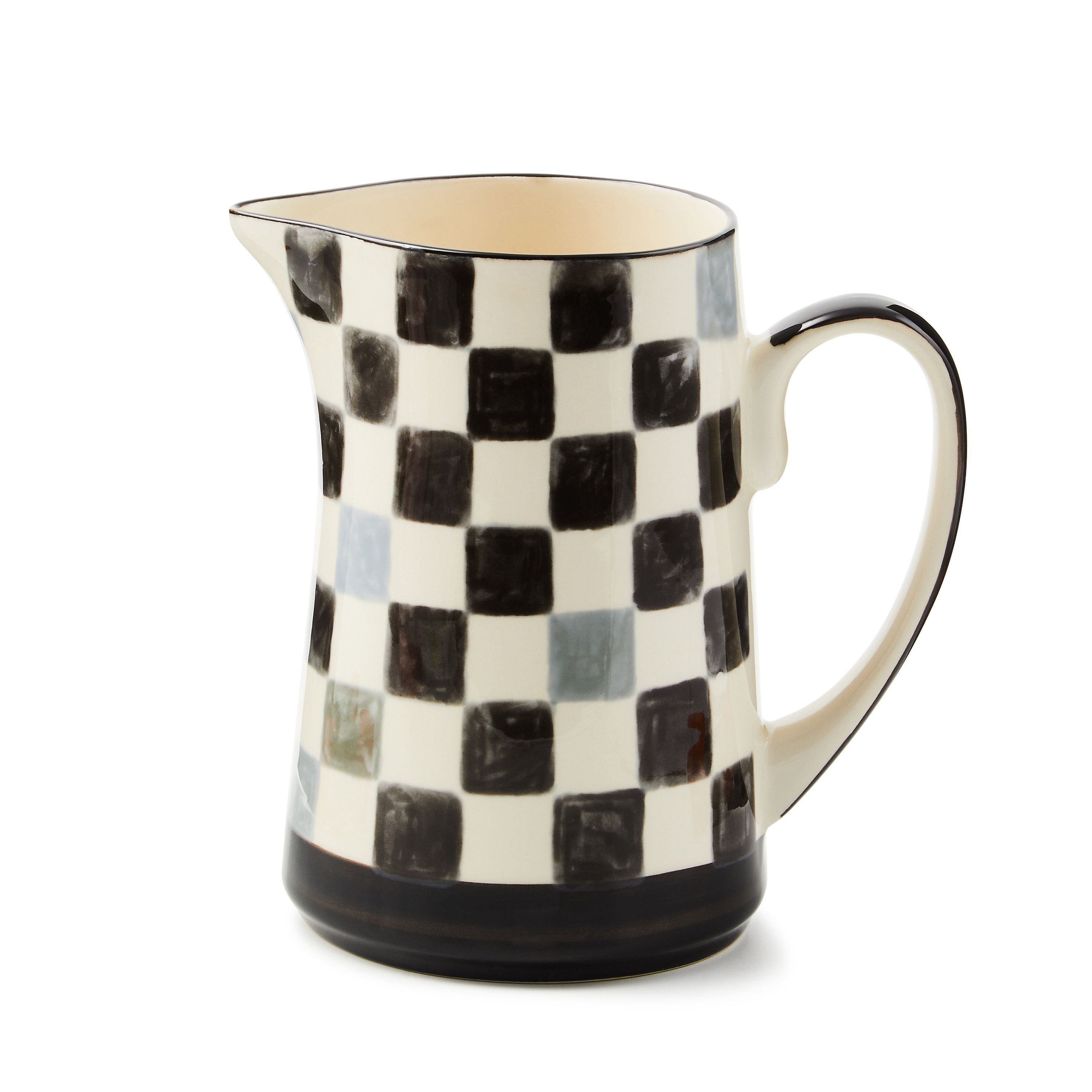 MacKenzie-Childs Check Pitcher | Wayfair