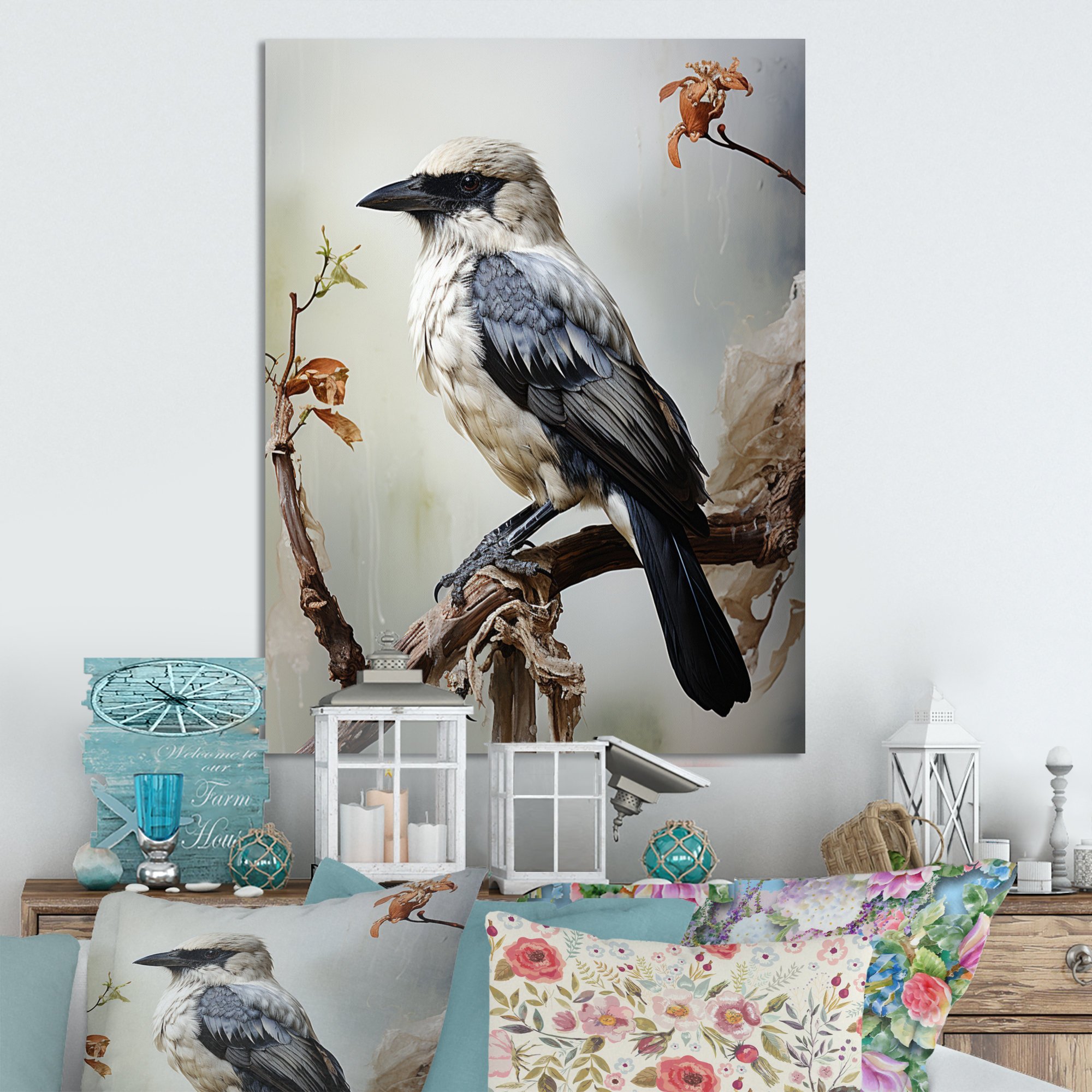 Winston Porter Bird Feathered Contemplation - Animals Metal Wall Art ...