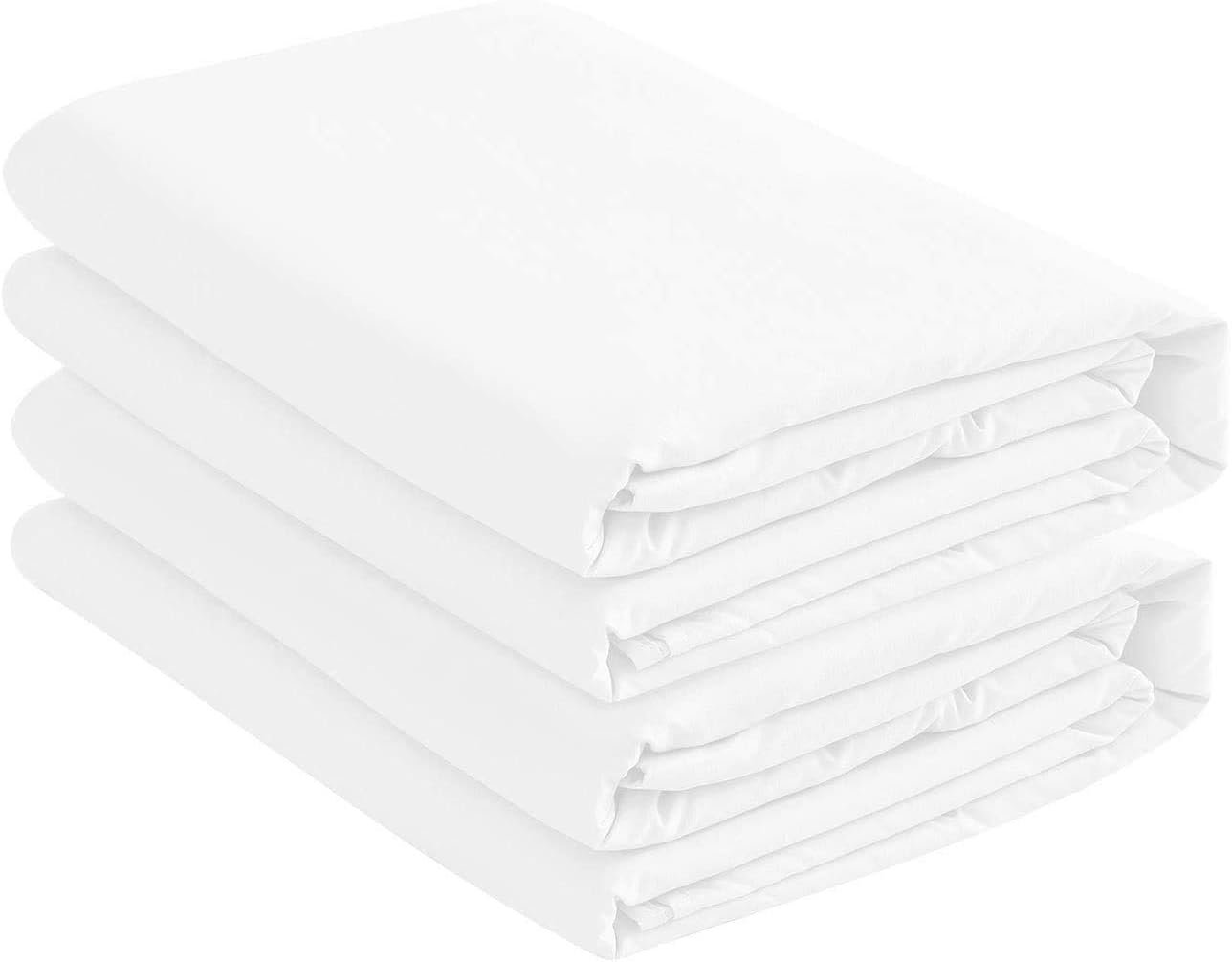 DESTINY CRESCENT BEDDING 2 Pack Microfiber Fitted Sheets 1800 Series ...