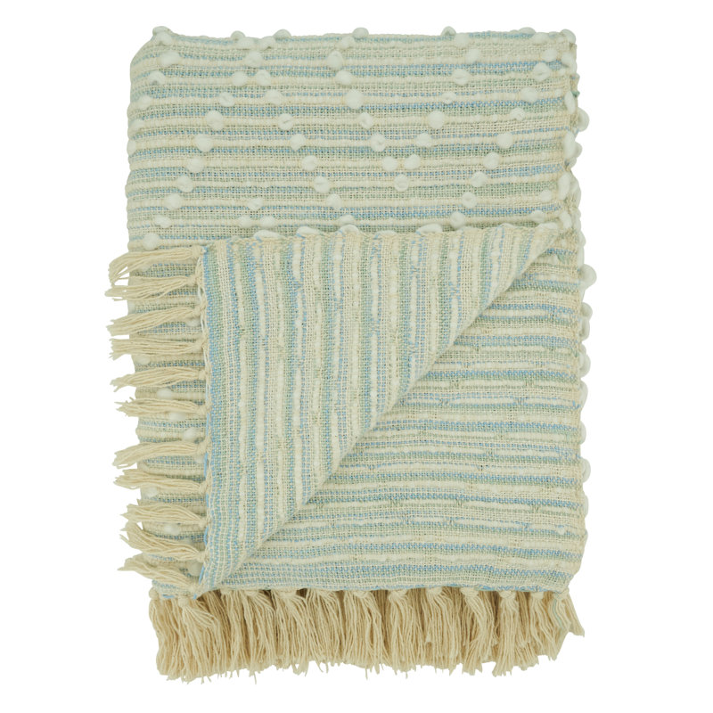 Saro Cotton Throw | Wayfair