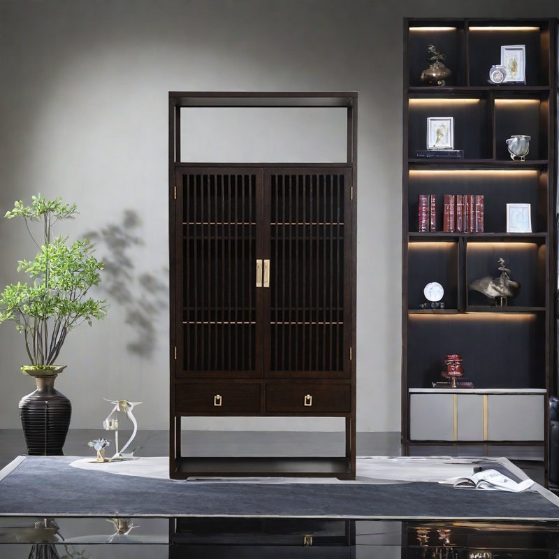 Atta Avenue Simple Modern New Chinese Bookcase | Wayfair