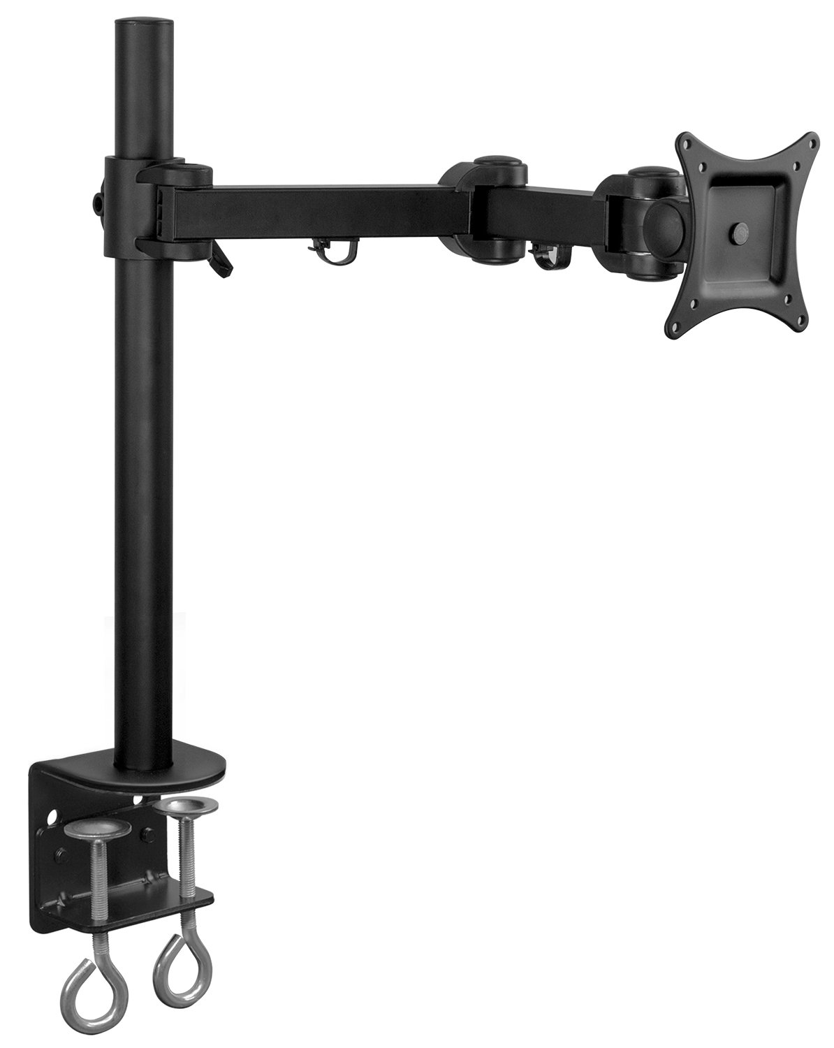 Mount-it Single Arm Articulating Computer Monitor Height Adjustable Desk Mount & Reviews | Wayfair