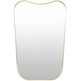 Birch Lane™ Bellona Metal Asymmetrical Wall Mirror & Reviews | Wayfair