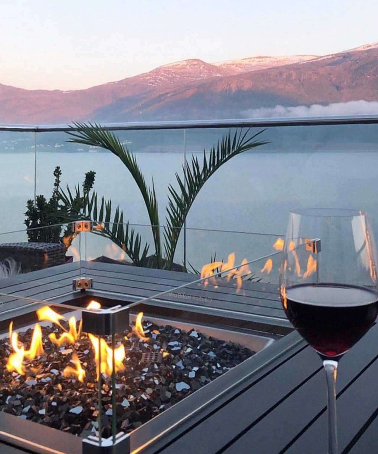 G & R PLUMBING ENTERPRISES, INC. Verre à feu 20 lb, verre réfléchissant ...