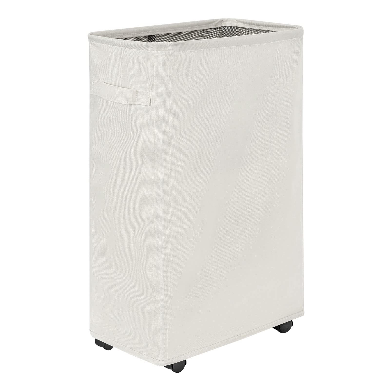 Latitude Run® Fabric Rolling Laundry Hamper with Handles | Wayfair
