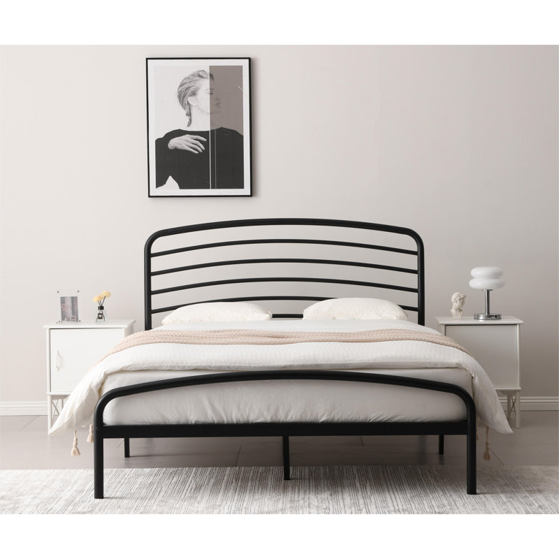 Mercer41 Sierrea Metal Platform Bed & Reviews | Wayfair