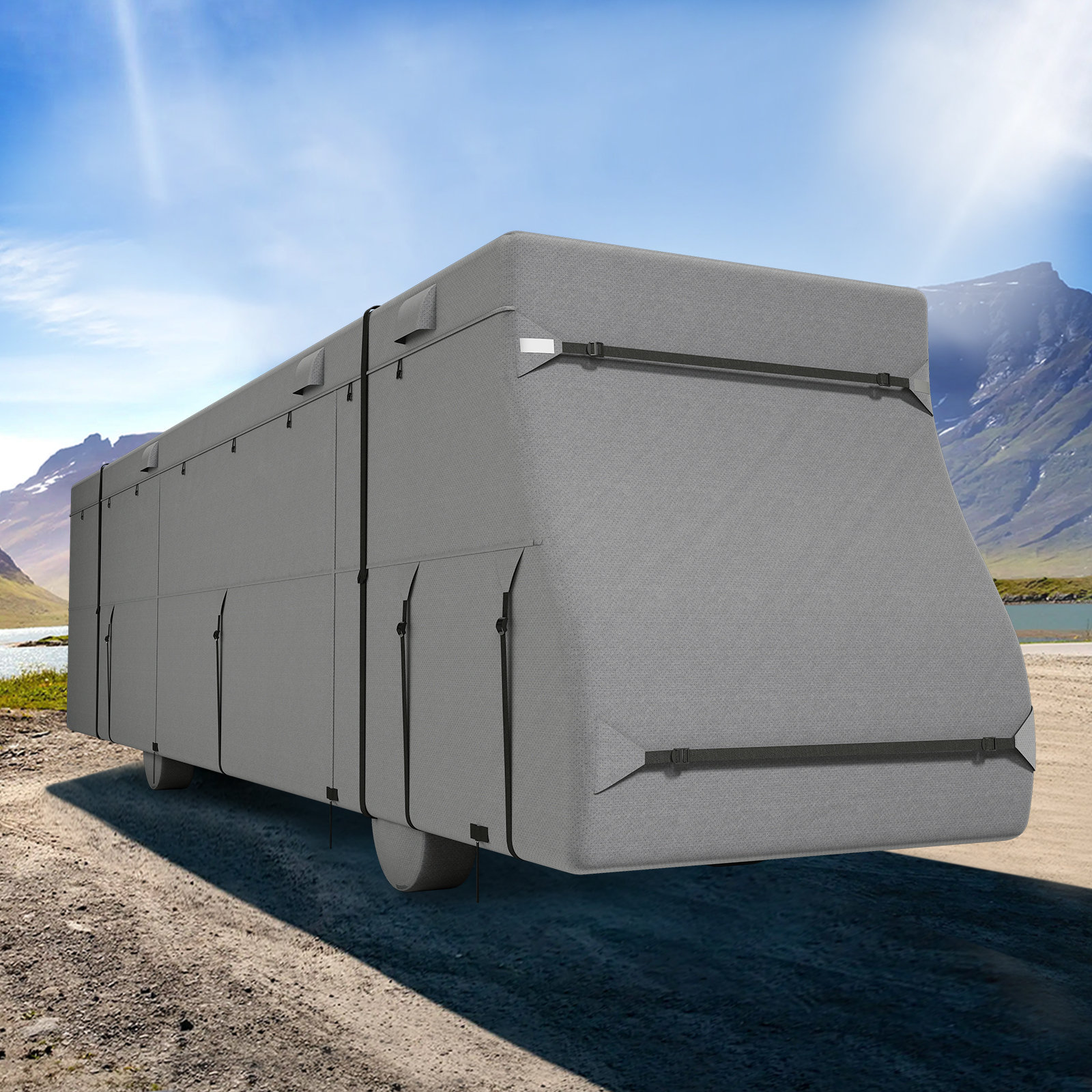 VEVOR Class A RV Cover Motorhome Cover 40-43 ft Non-woven Fabric ...