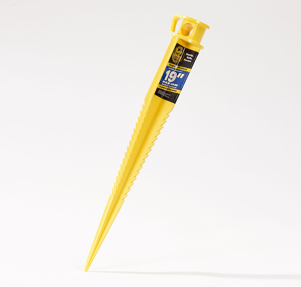 LTL Home Products Ground Tech Tuff Spike PVC Anchor Spike - Wayfair Canada