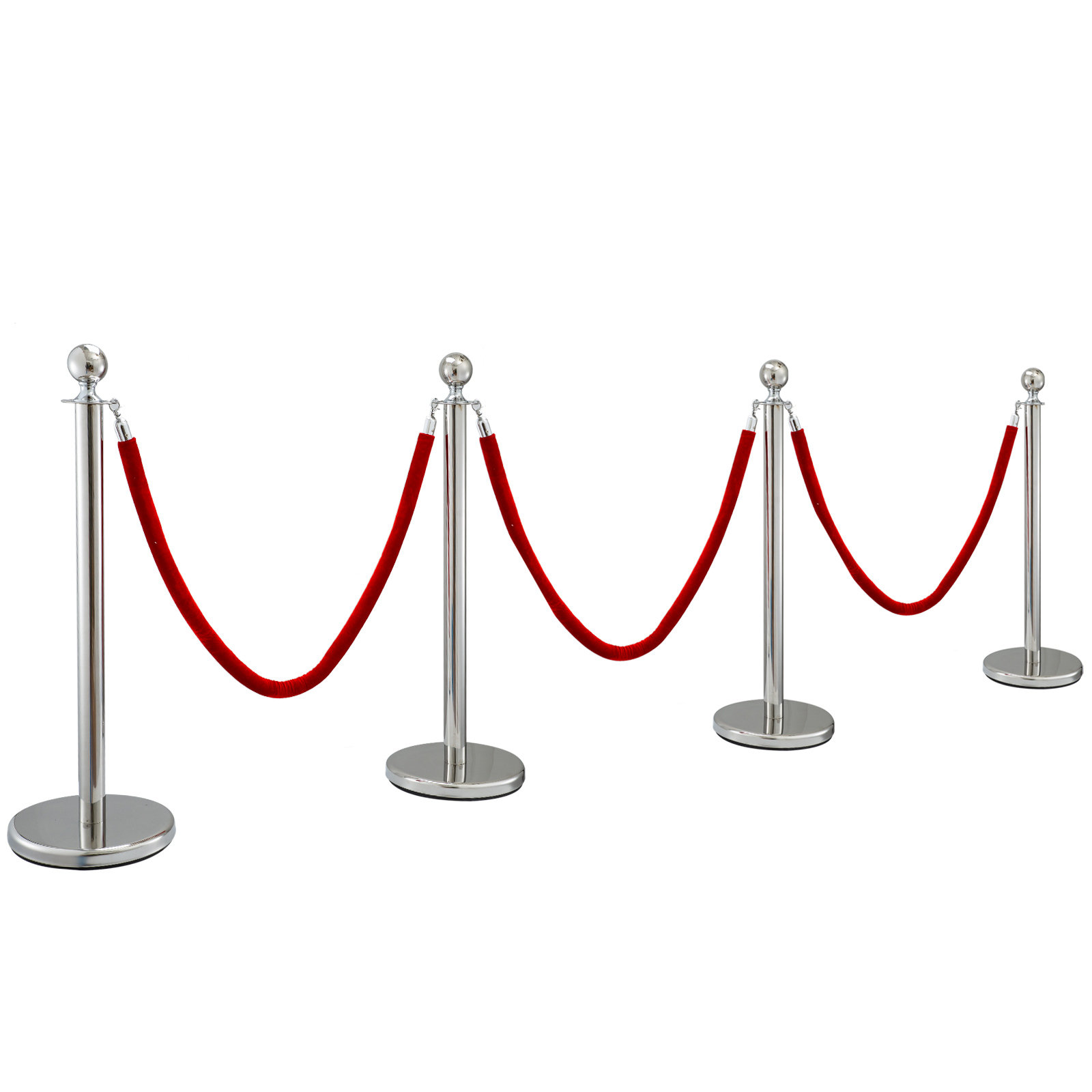 VEVOR Steel and Iron Stanchion System | Wayfair