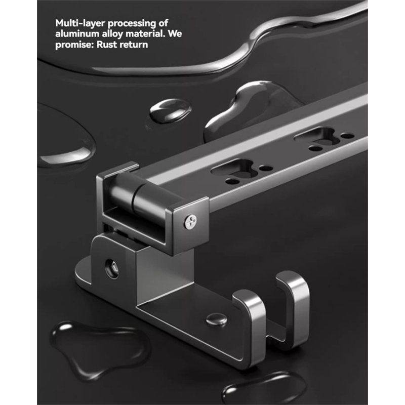 Thrones Designs Flexihang Wall-Mounted Retractable Clothes Rack | Wayfair