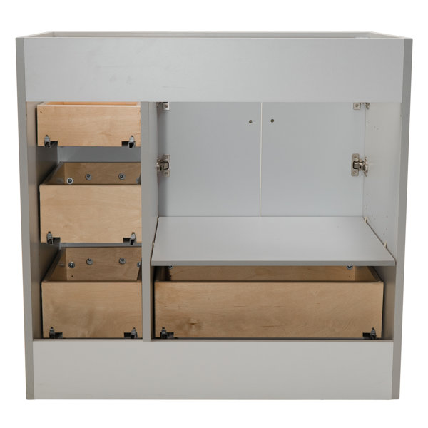 Simplicity by Strasser Simplicity 36" Single Bathroom Vanity Base only ...