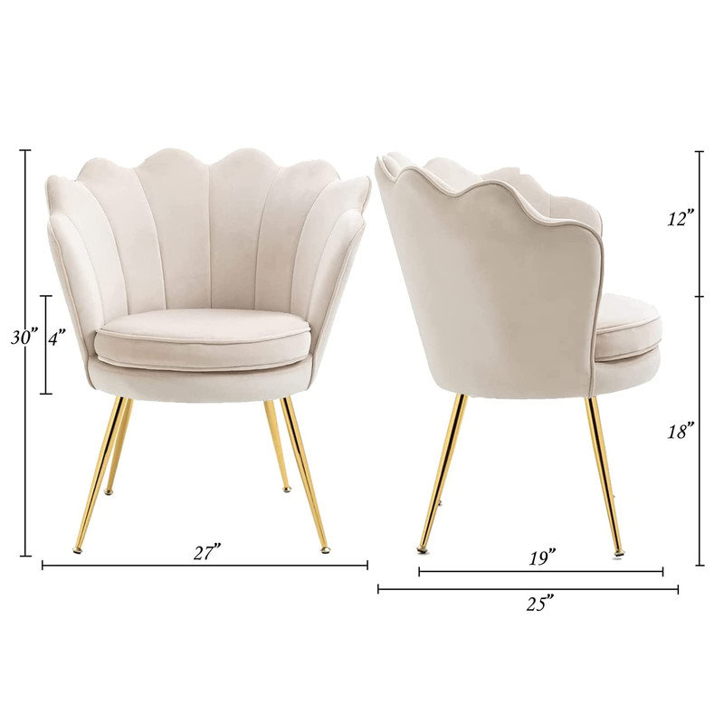 Mercer41 Vernall Velvet Barrel Chair | Wayfair