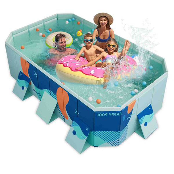 Freeport Park 55 H x 260 W x 165 L Foldable Paddling Pool | Wayfair.co.uk