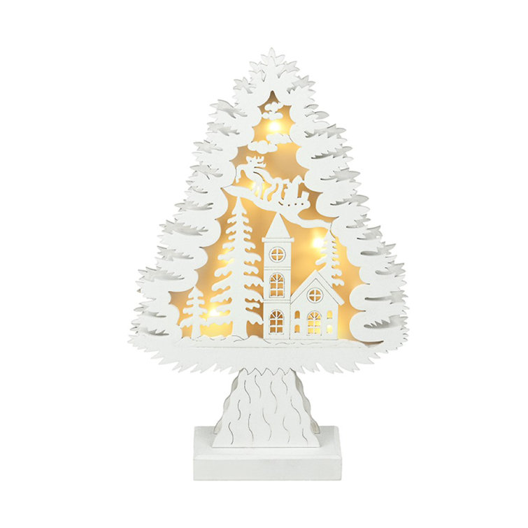 The Seasonal Aisle Light up Cut out Tree | Wayfair.co.uk