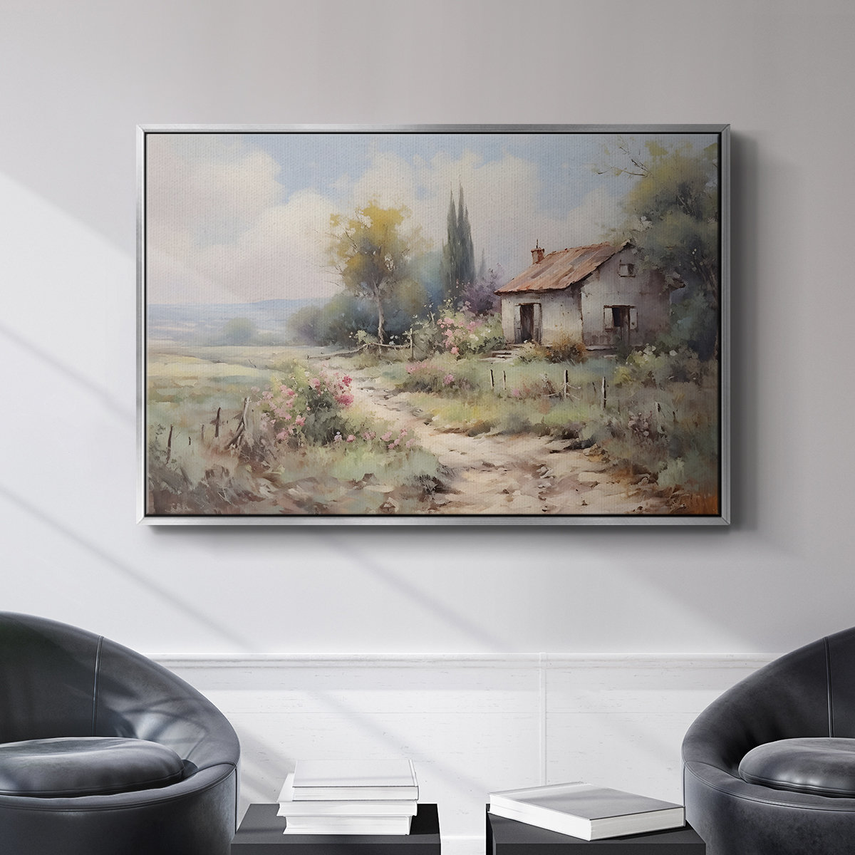 Red Barrel Studio® " Vintage Landscape -DLXXV " on Canvas | Wayfair