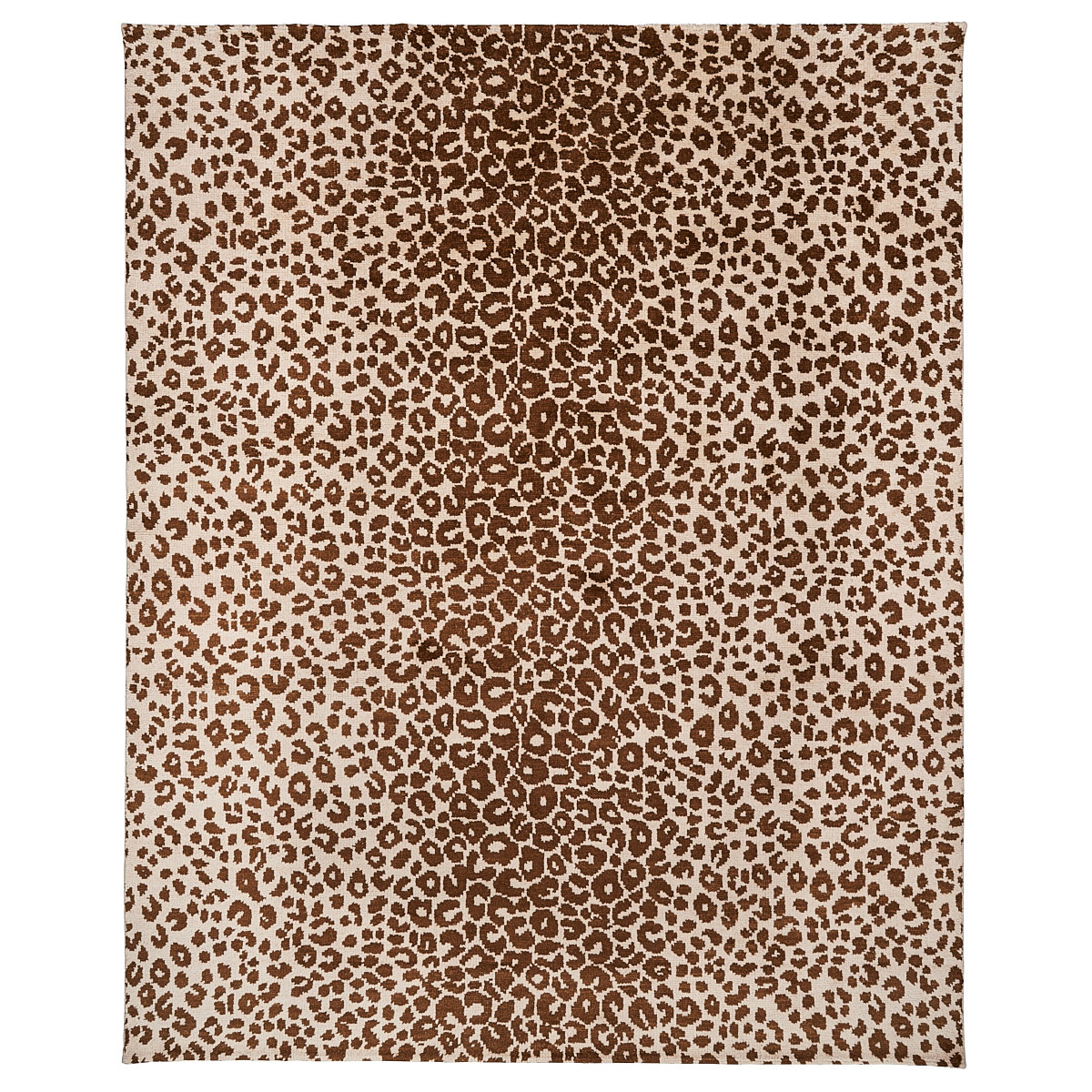 Schumacher Iconic Leopard Hand-Knotted Rug | Wayfair
