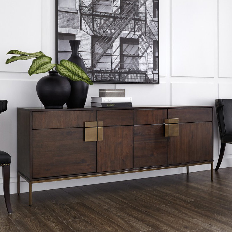 SUNPAN Mixt Jade Sideboard & Reviews | Perigold