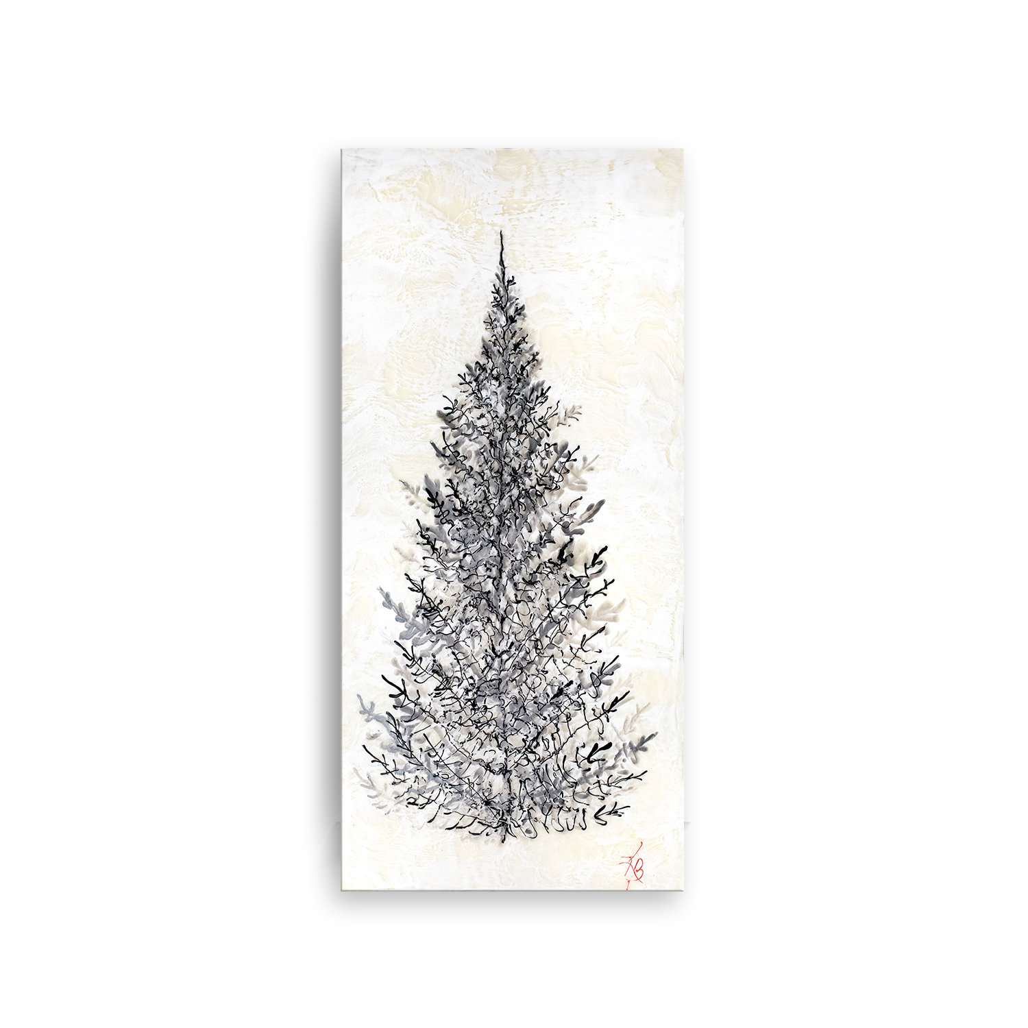 Millwood Pines 'Monoscape Xi' Wrapped Canvas Wall Art By Karen Biery ...