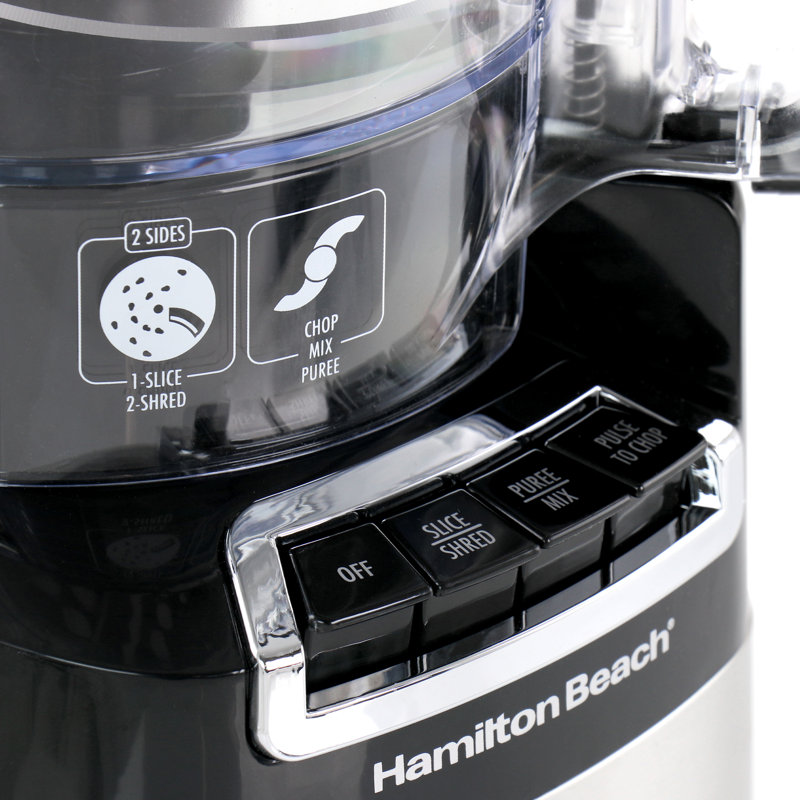 Hamilton Beach Stack & Snap Food Processor And Vegetable Chopper ...