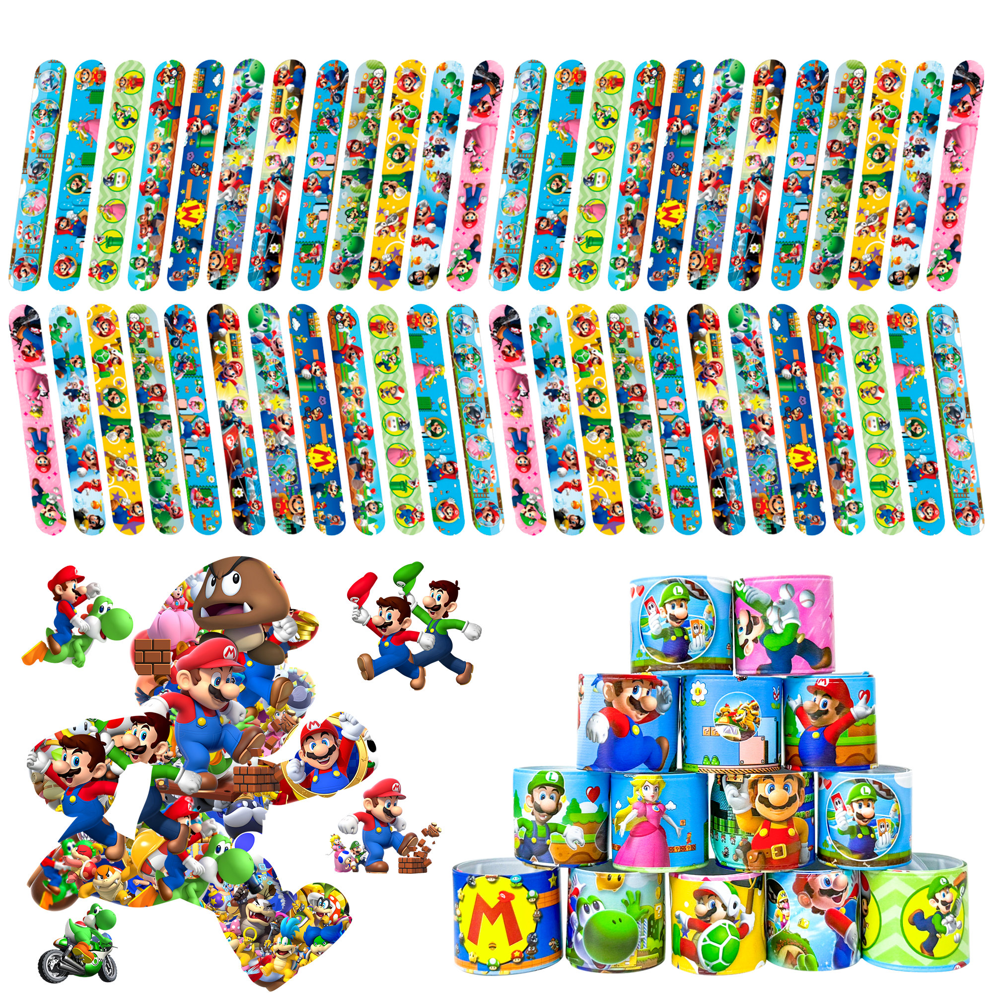 Dakota Fields Super Mario Slap Bracelets - Wayfair Canada
