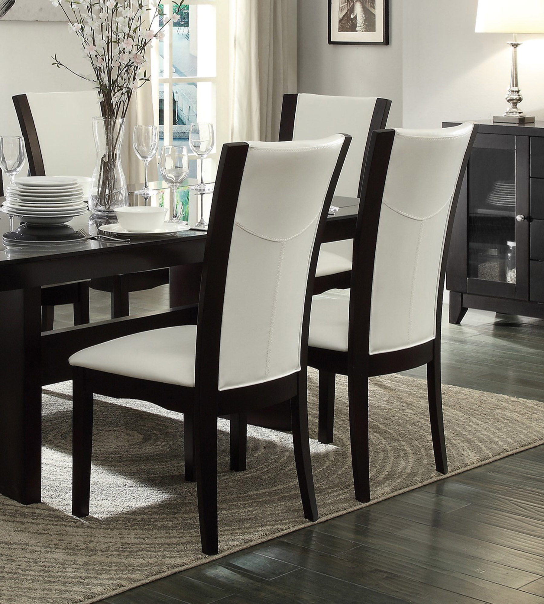 Lark Manor™ Modern Contemporary Dining Side Chairs Set Of 2 | Wayfair