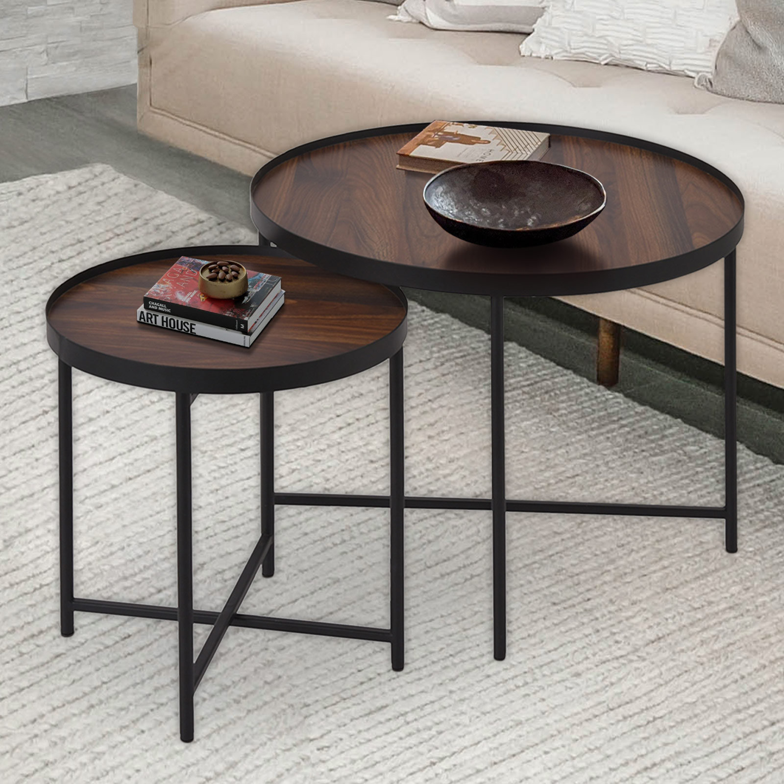 17 Stories 2 - Piece Living Room Table Set | Wayfair