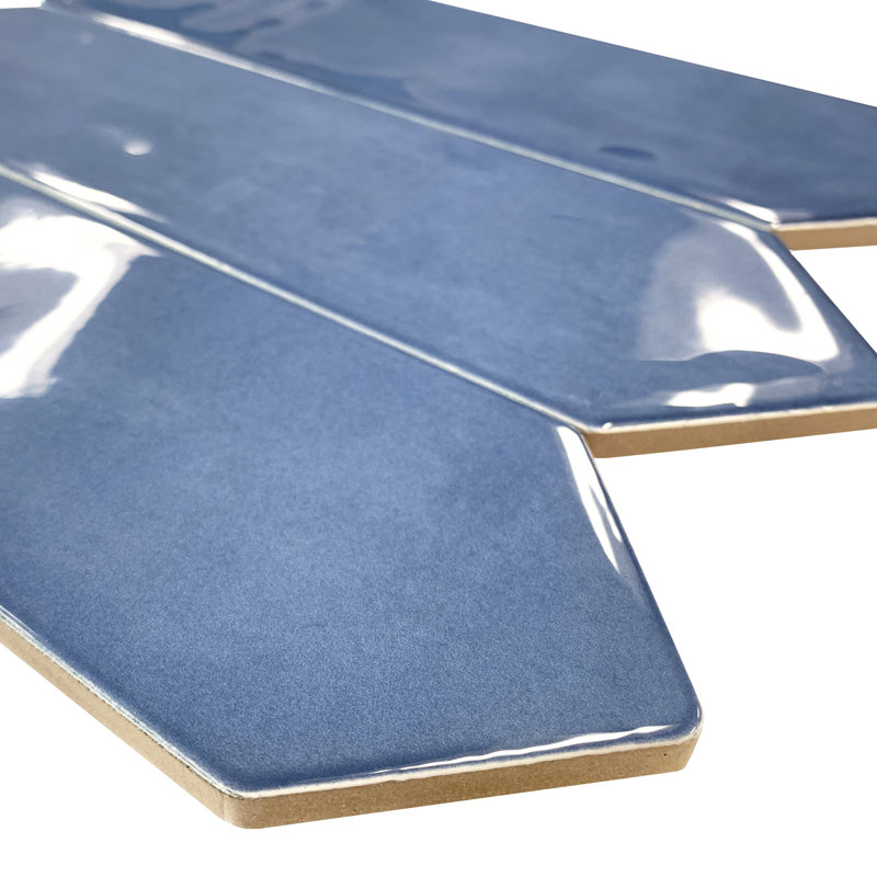 Giorbello Glazed Ceramic Picket Subway Tile 3" x 12"- Glossy | Wayfair