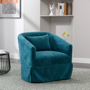 Blue Swivel Accent Chairs You'll Love | Wayfair
