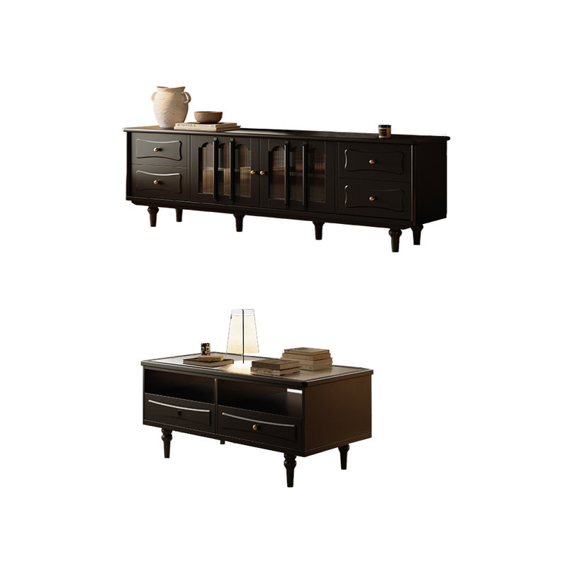 moonlight design French style TV stand and coffee table | Wayfair