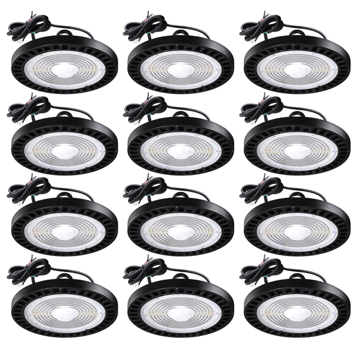 LEDVANS 150W LED High Bay Light, 0-10V Dimmable, Utra-bright Commercial ...