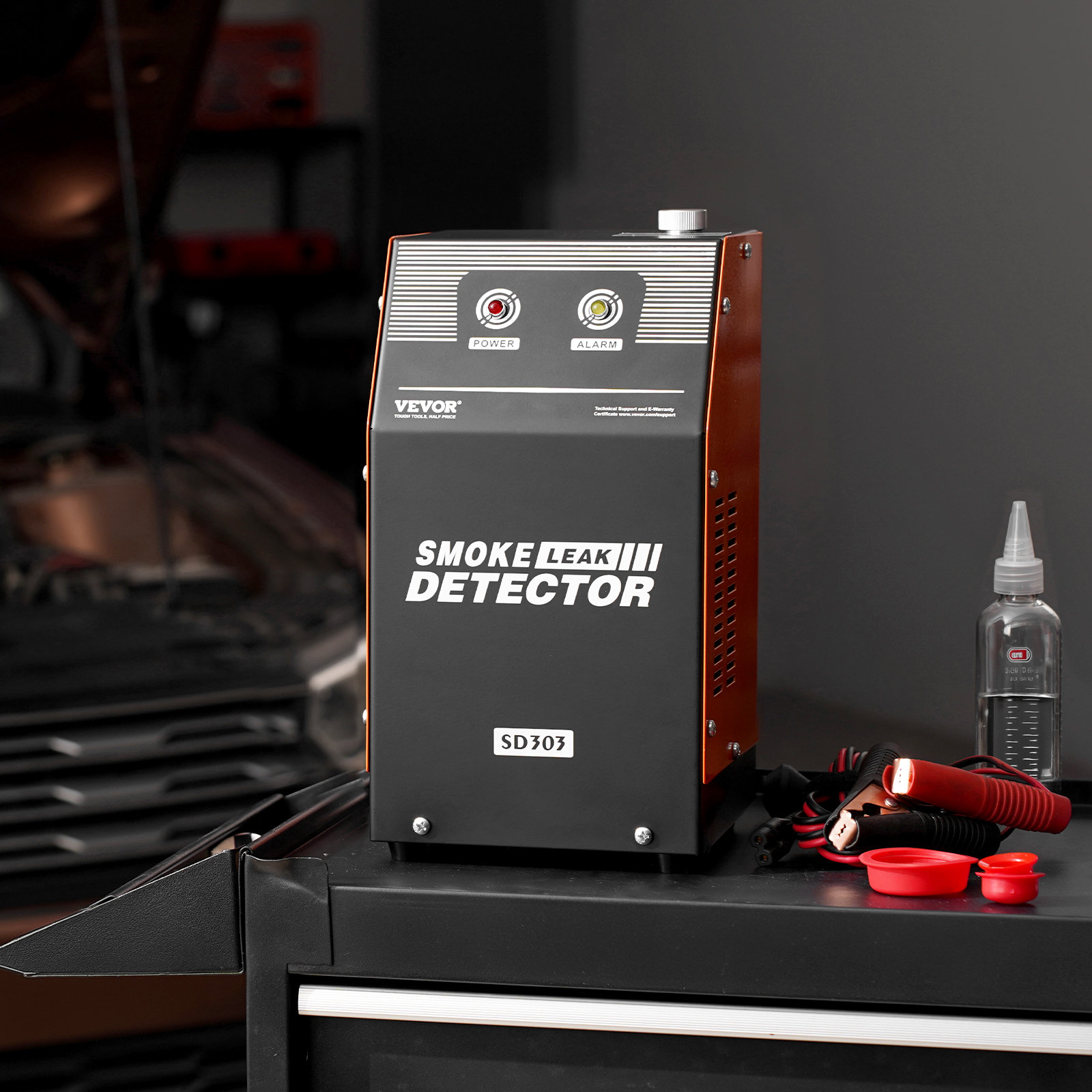 VEVOR Automotive Smoke Machine Leak Detector EVAP Fuel Smoke Machine ...