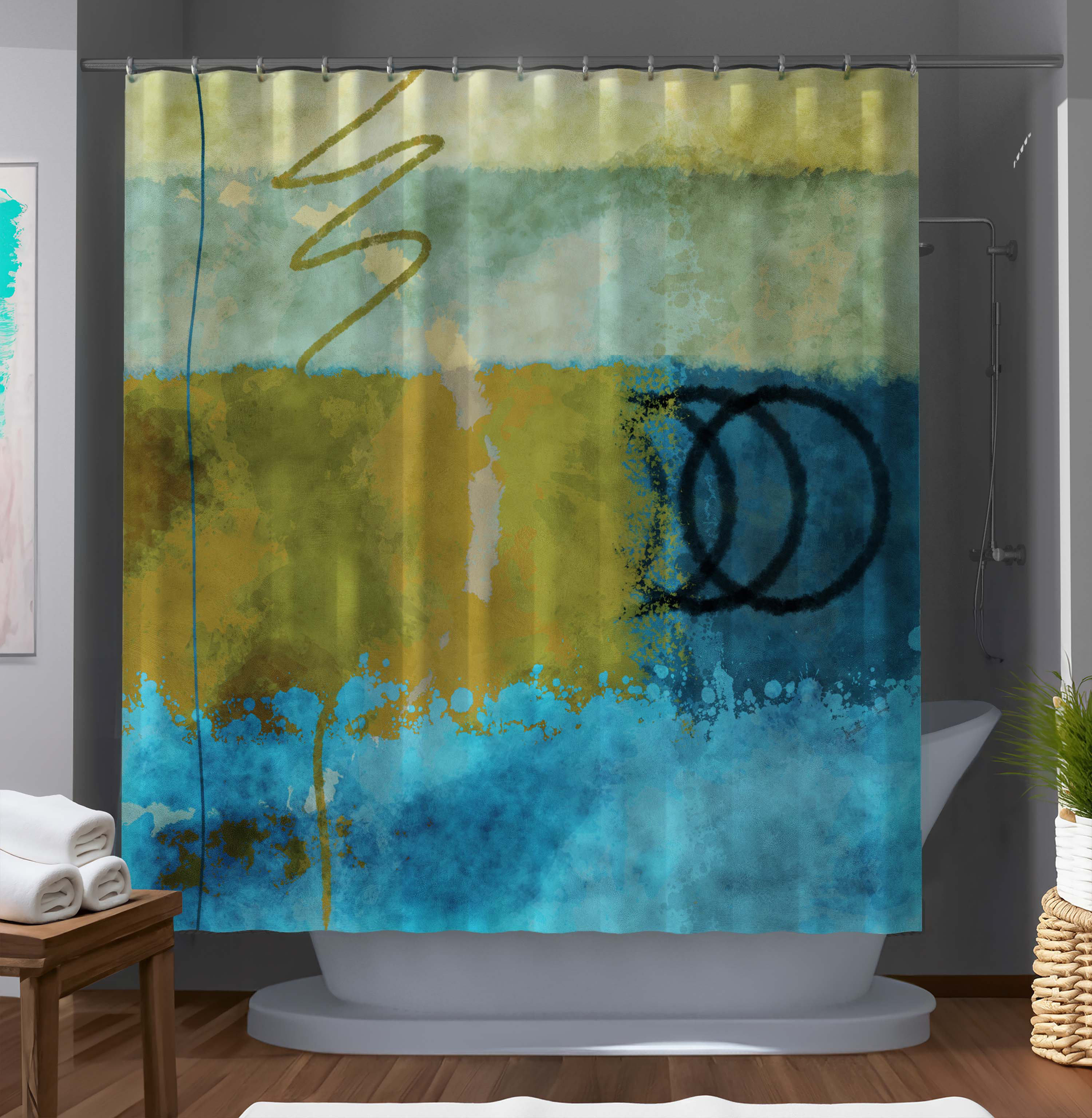 East Urban Home Fantastic Prize Shower Curtain | Wayfair