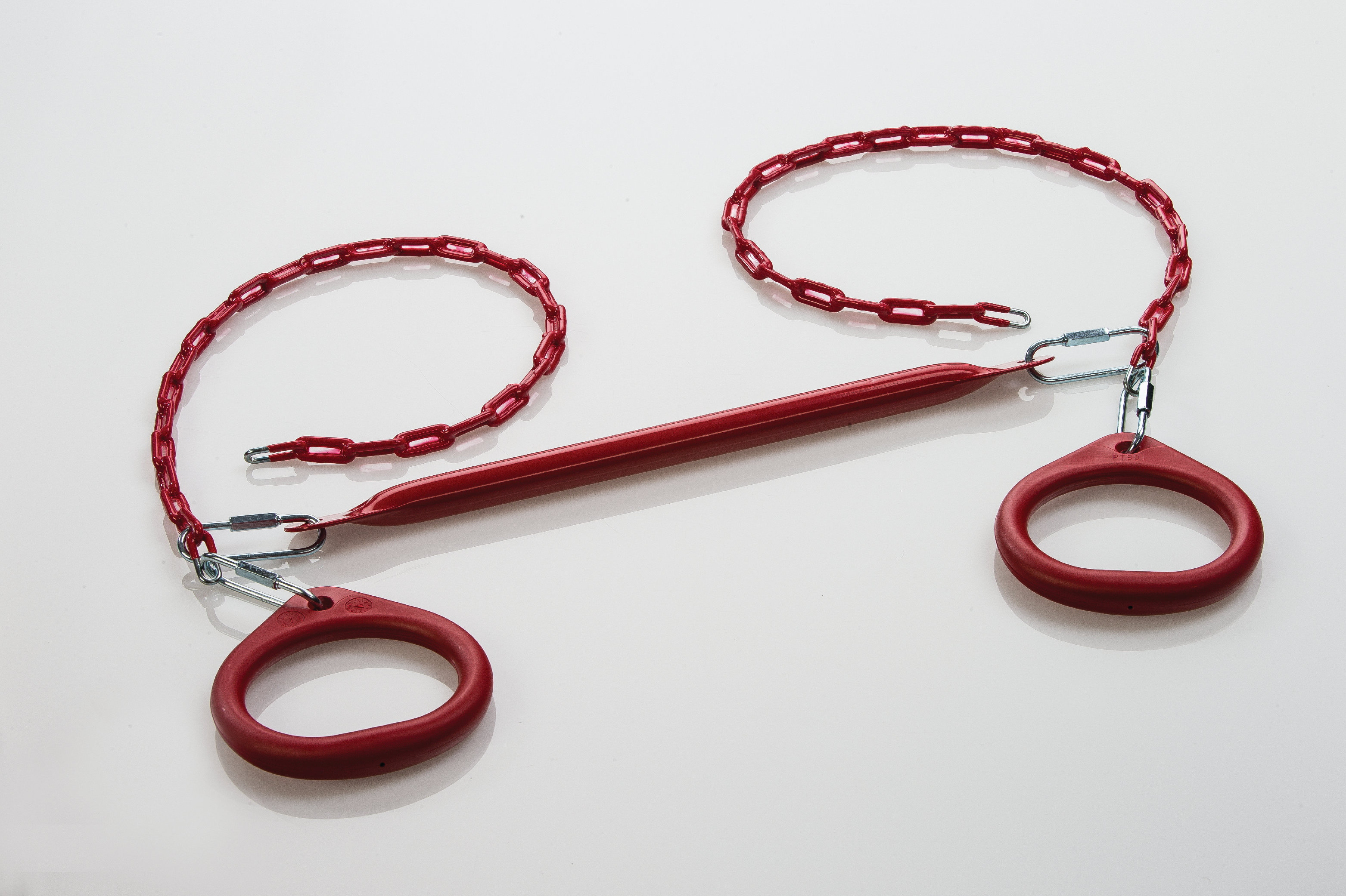 Creative Cedar Designs Standard Trapeze Bar with Circle Rings and ...