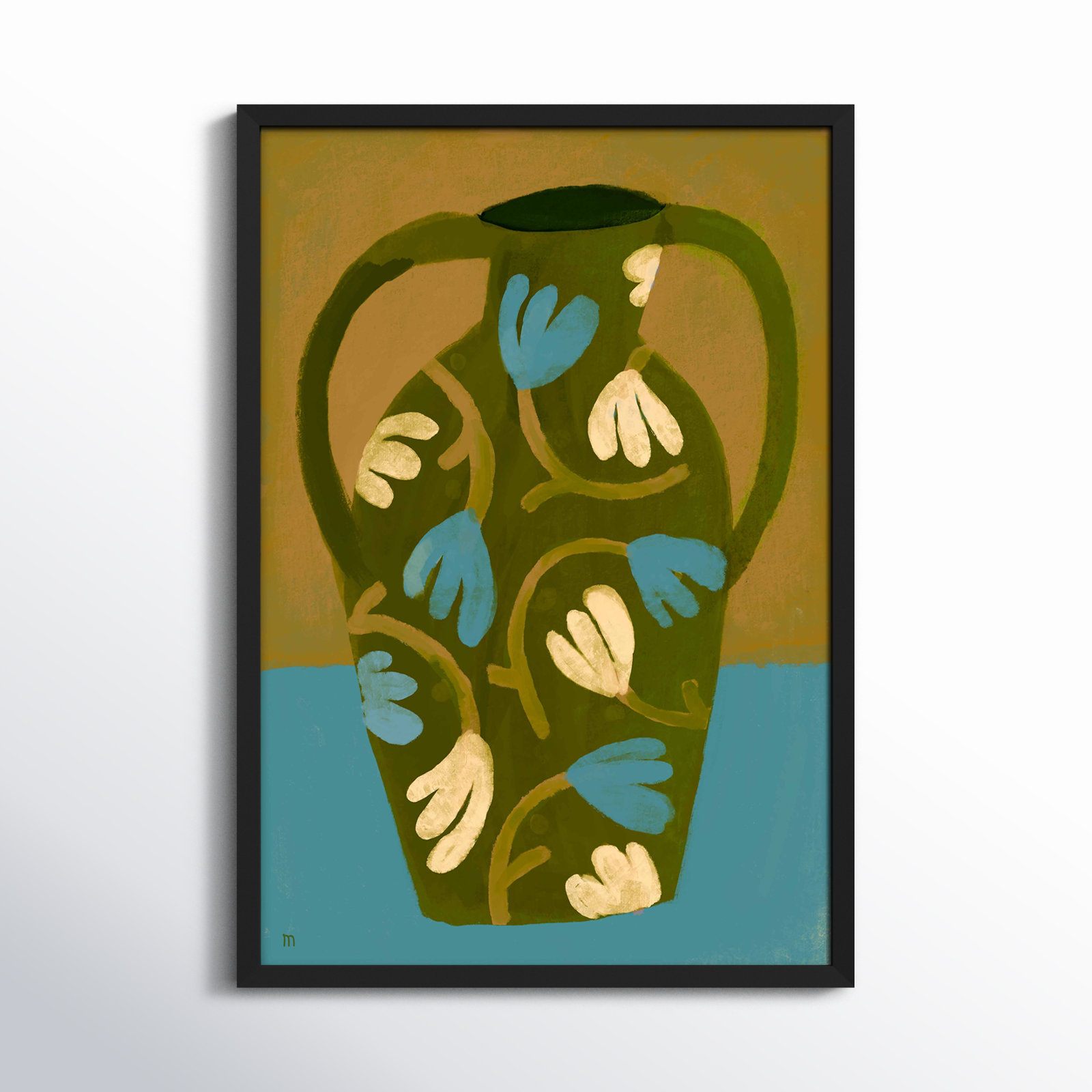 Birch Lane™ Burdette Green Vase by Marco Marella - Single Picture Frame ...