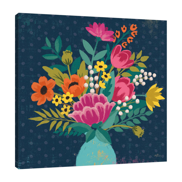 JaxsonRea " Romantic Luxe VI " by Janelle Penner Painting Print | Wayfair