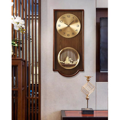 solid wood clocks