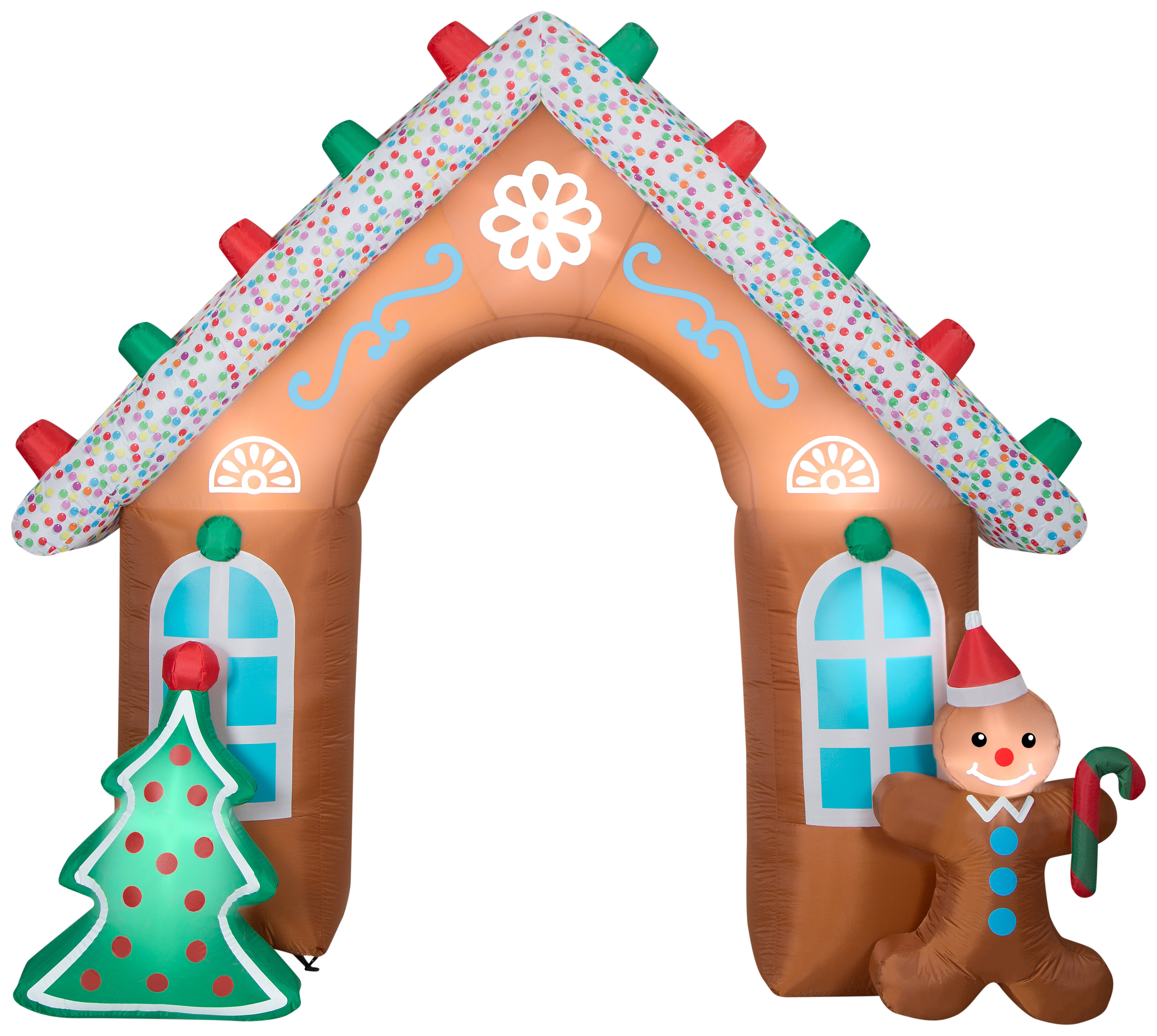 Gemmy Industries Airblown-Gingerbread Archway-LG & Reviews - Wayfair Canada