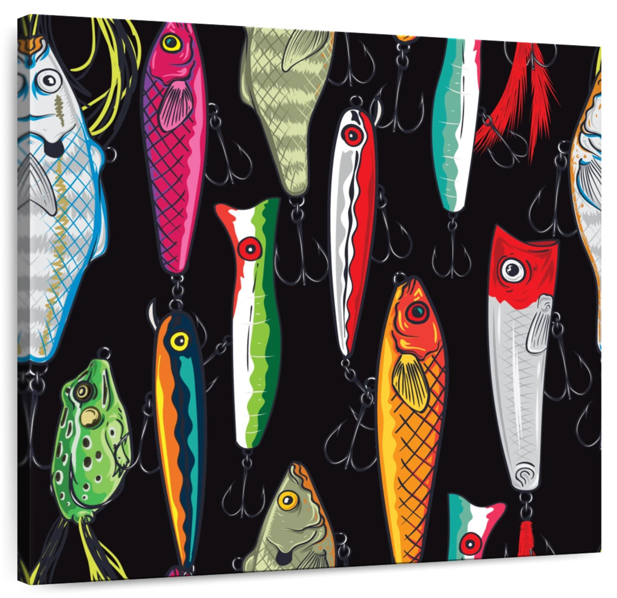 Ebern Designs Senne Bright Fishing Lures | Wayfair