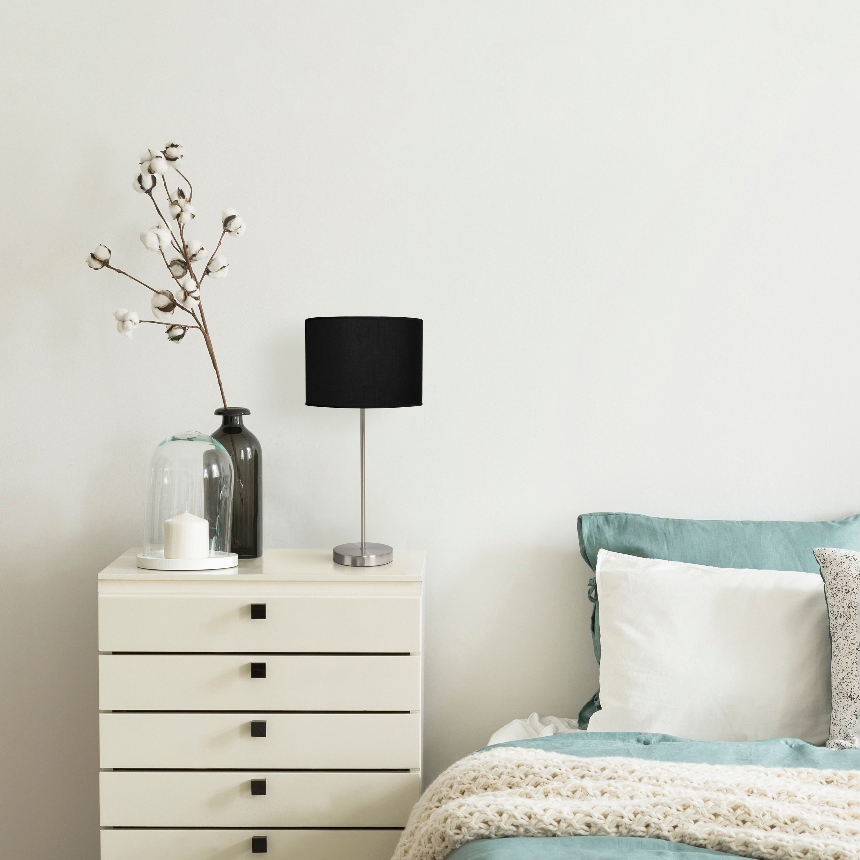 Ebern Designs Creekwood Home 23" Essential Sleek And Slender Table Lamp ...