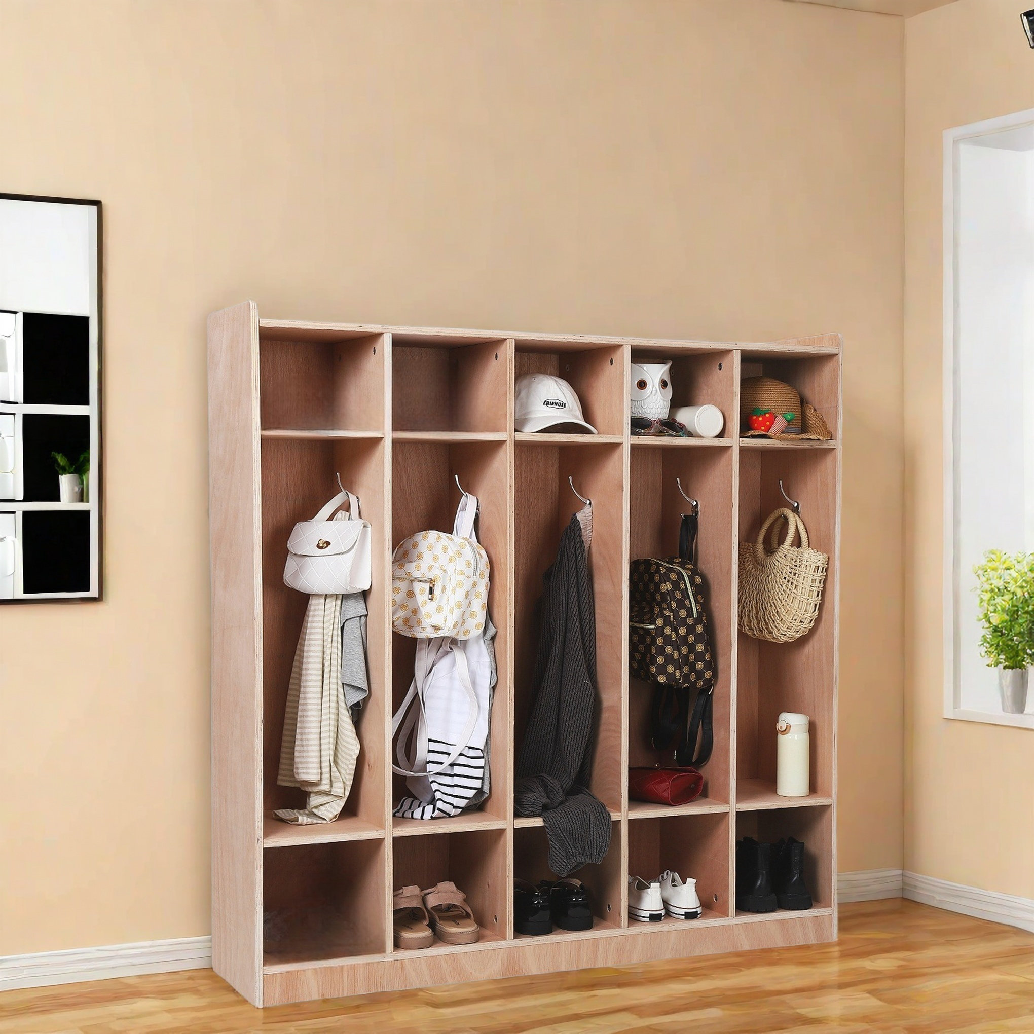 Ebern Designs 5-section Coat Locker - Wayfair Canada