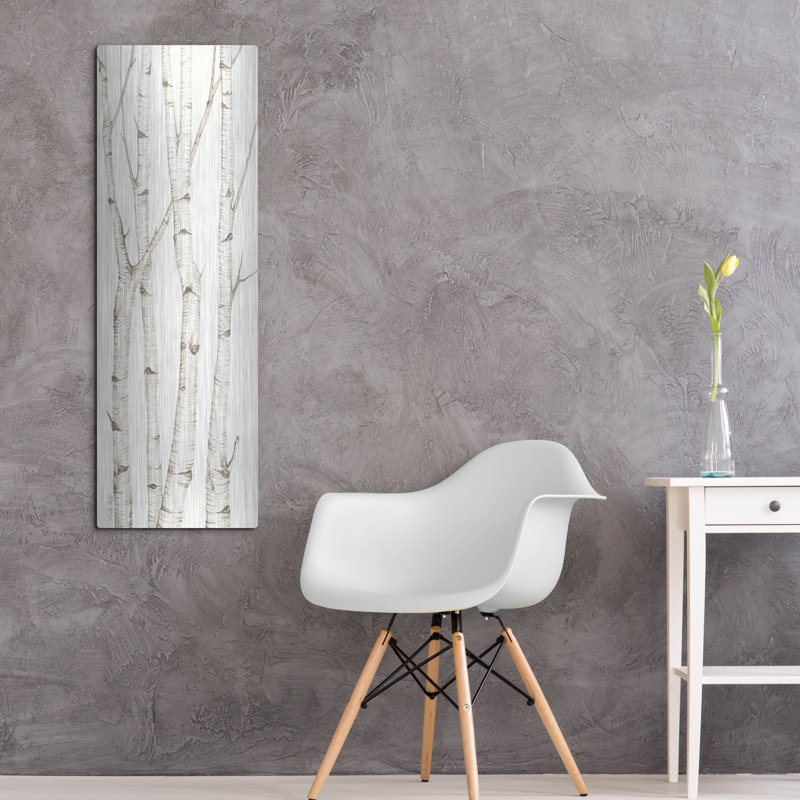 Latitude Run® " Birch Trees III " by Cindy Jacobs | Wayfair