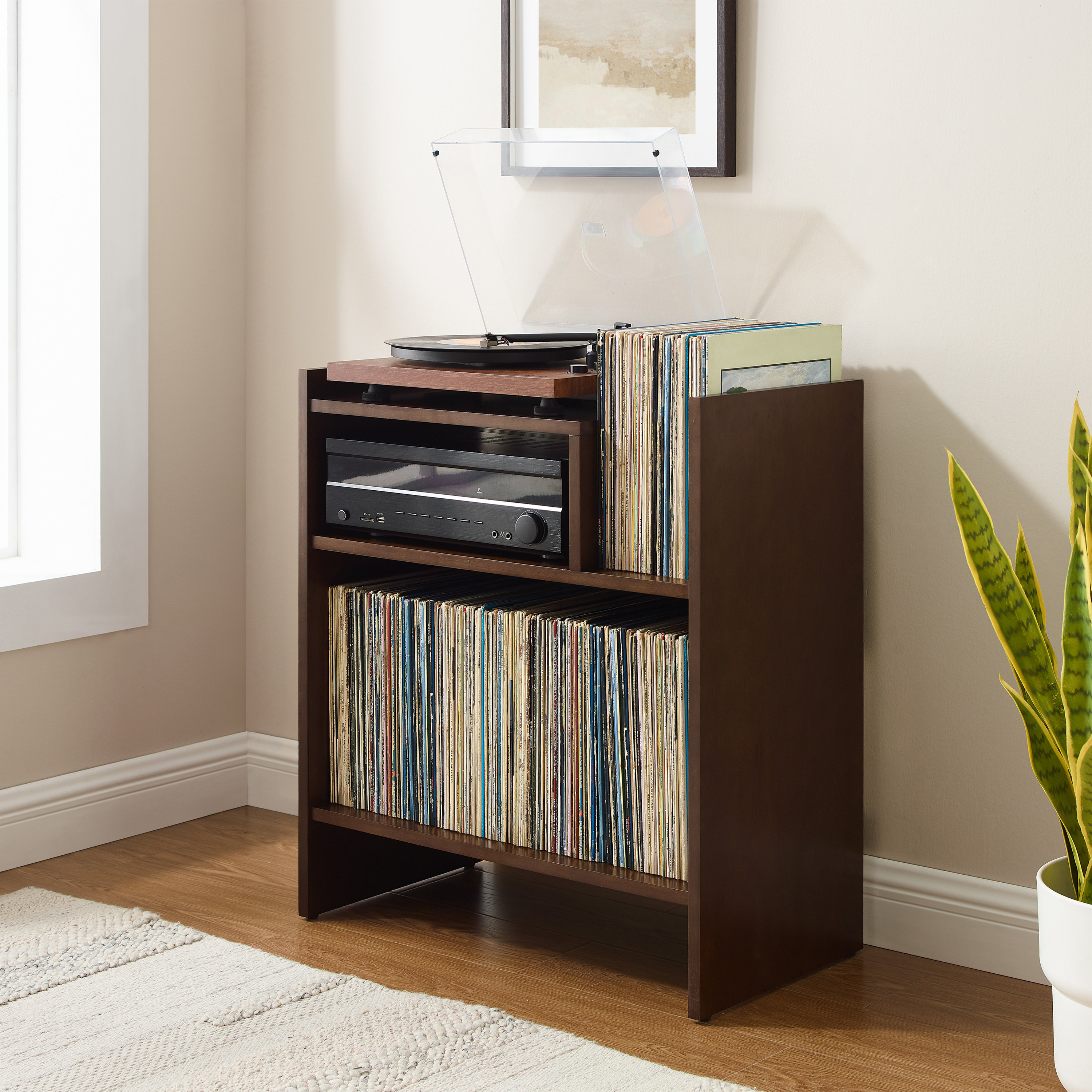 Crosley Electronics Portland Turntable Audio Rack & Reviews - Wayfair ...