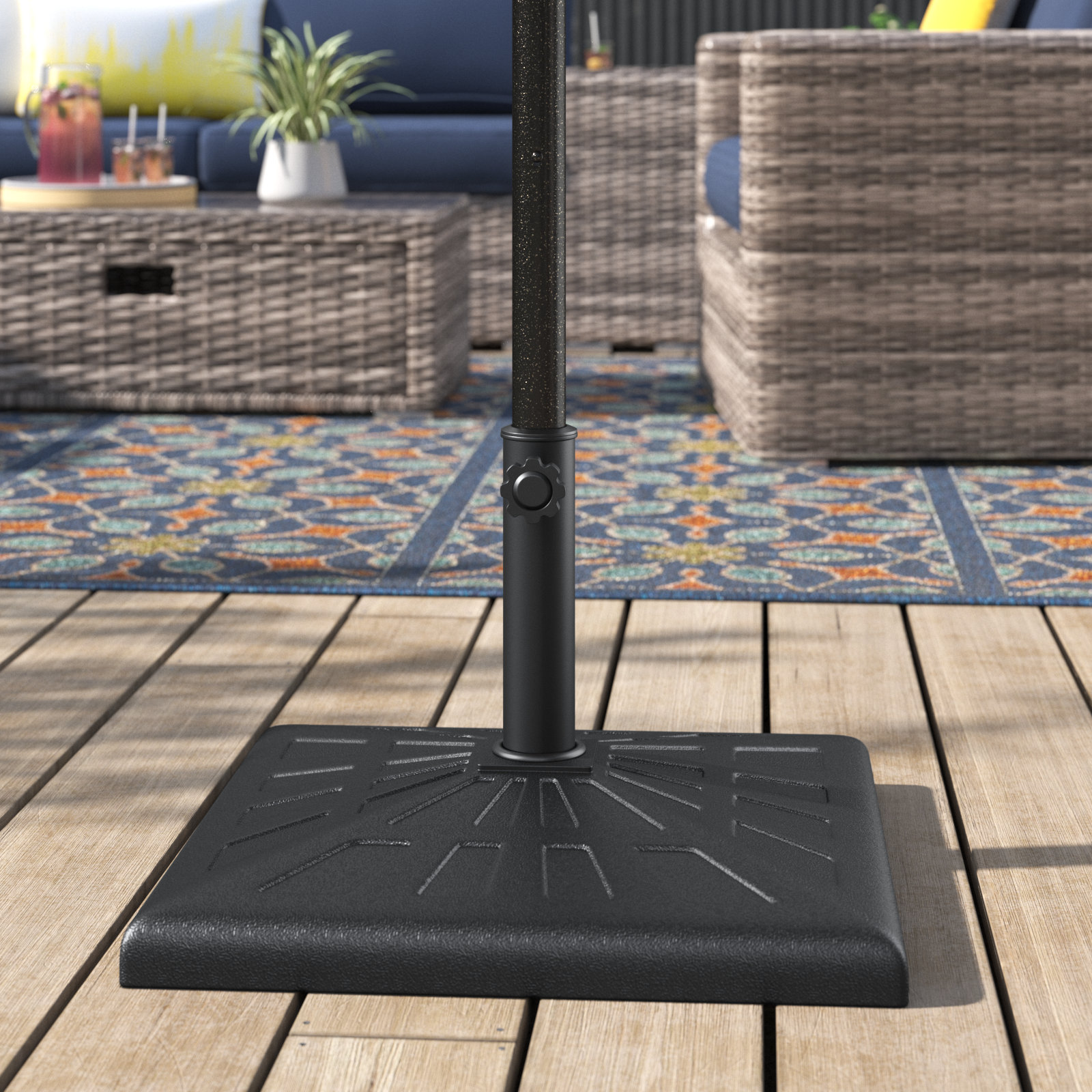 Sol 72 Outdoor™ Jaquelin Resin Free Standing Umbrella Base | Wayfair