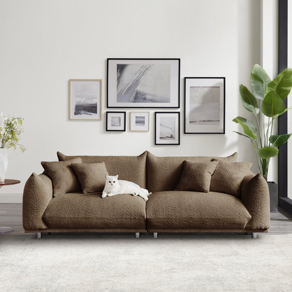 Wrought Studio Arnya 88.9" MINIMORE Modern Style Sofa & Reviews ...