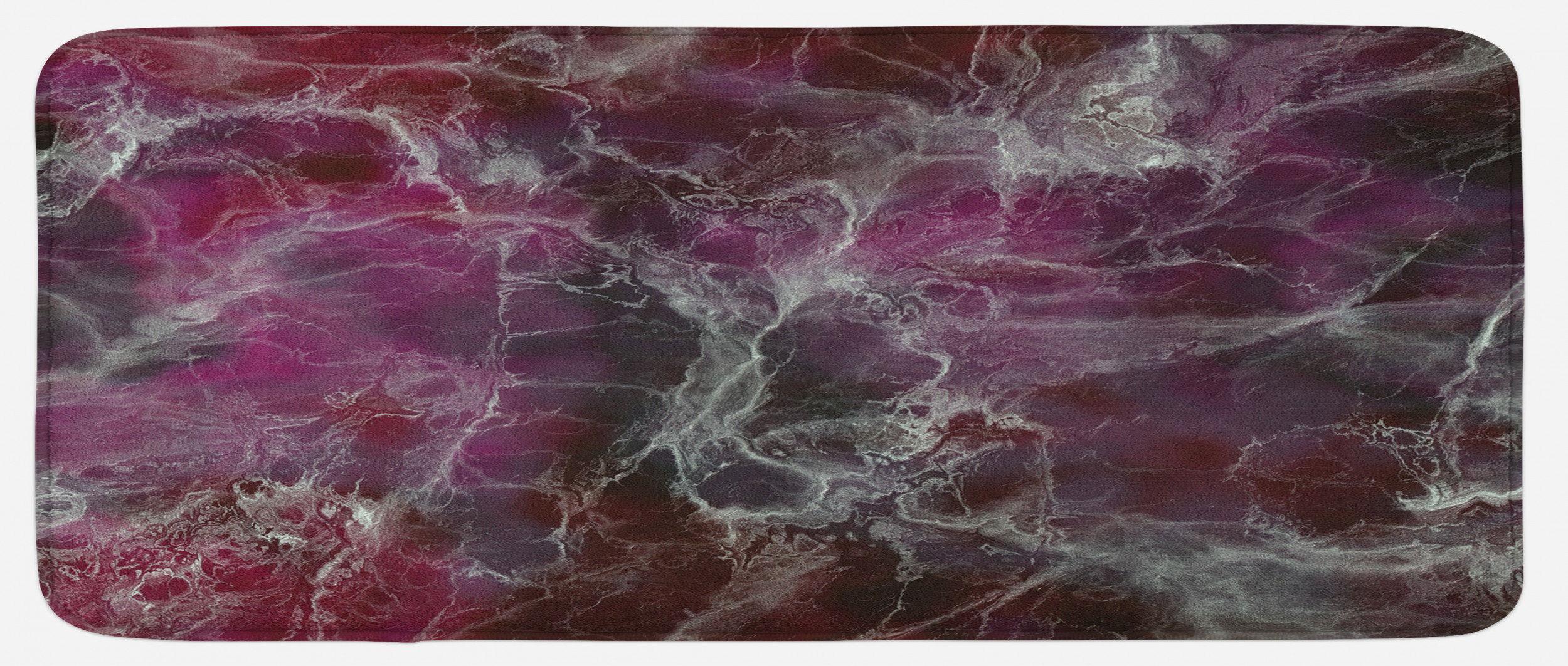 East Urban Home Psychedelic Dark Colors Cloudy Onyx Stone Surface Print ...